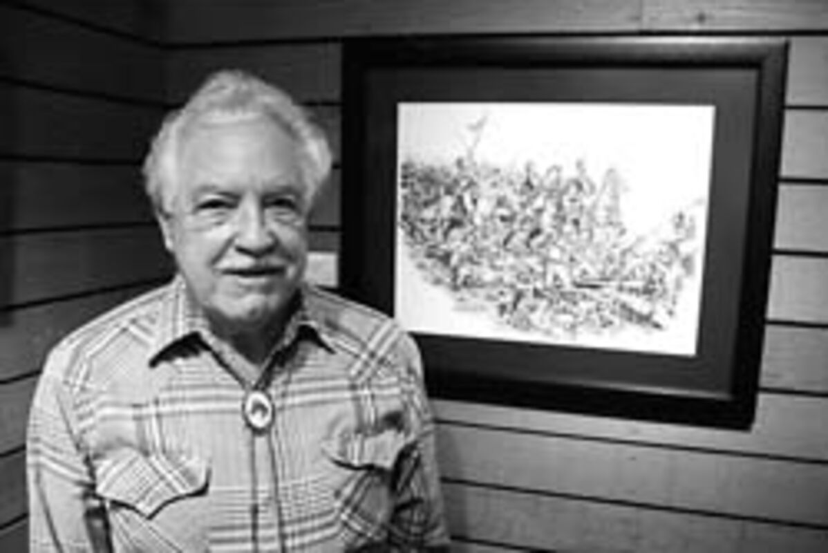 Western artist Al Martin Napoletanohas brought old west to life for 60 ...