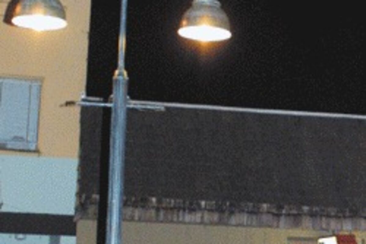 Community celebrates Main Street median lighting - The New Era