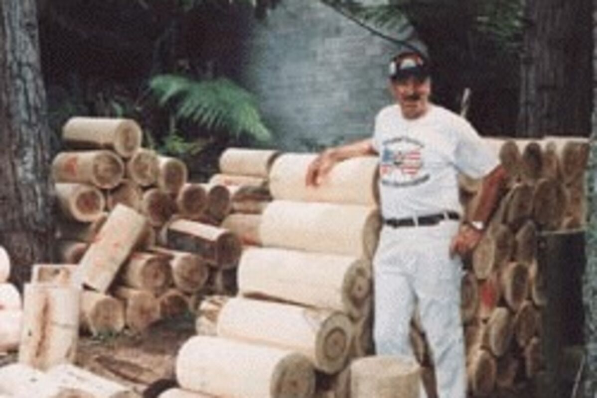 Bob Waibel wins timber contests in New Zealand - The New Era