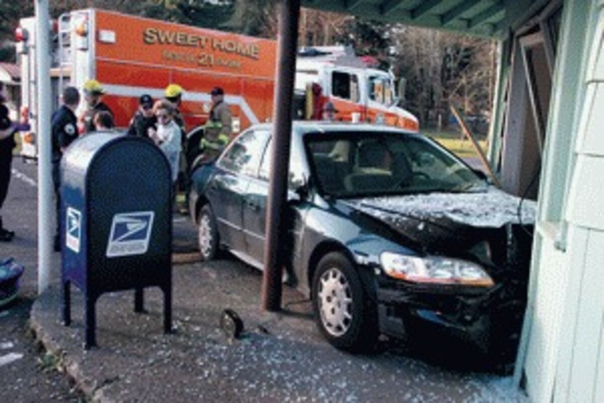 Crash at Foster Post Office - The New Era