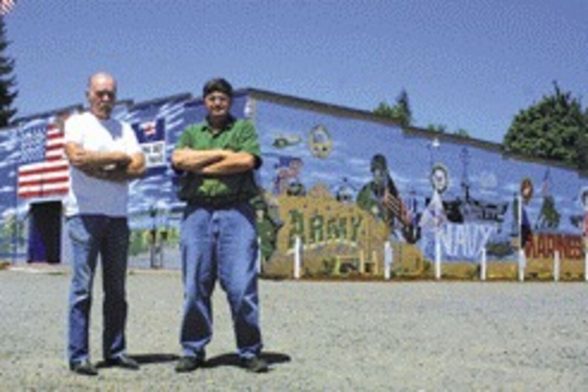 New VFW mural dedicated to nation's veterans - The New Era