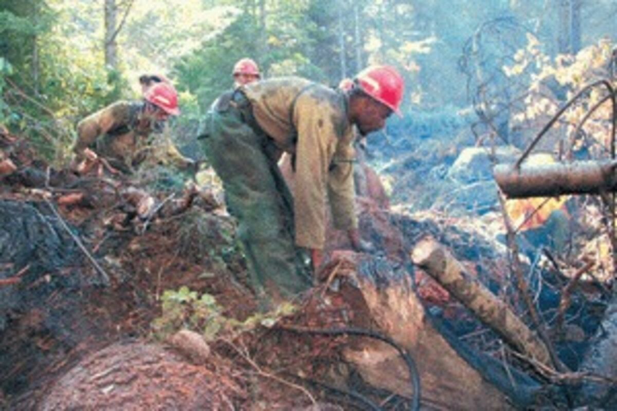 Middle Fork fire contained - The New Era
