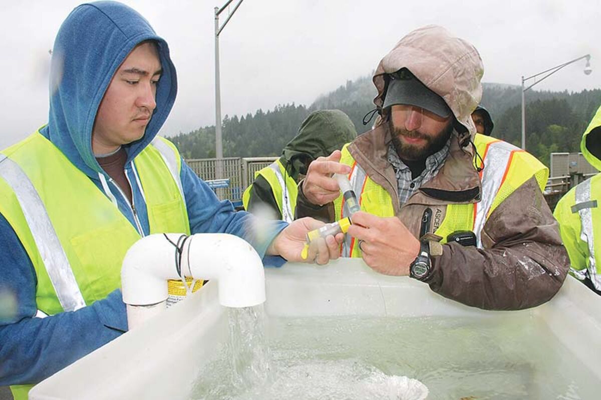 Corps testing waters at Foster Lake to learn whether fish weir works ...