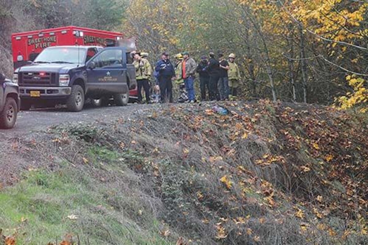 Over the edge on Marks Ridge - The New Era