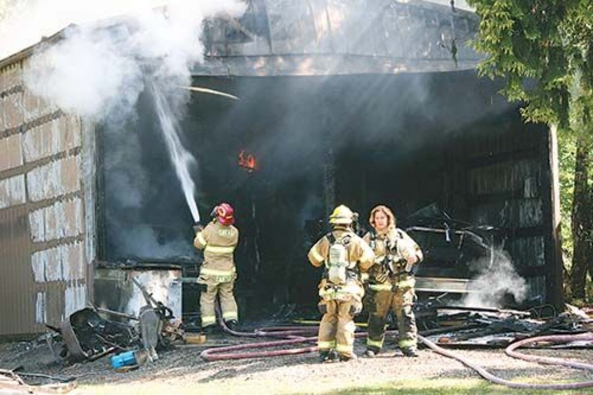Firefighters extinguish shop fire on Riggs Hill - The New Era