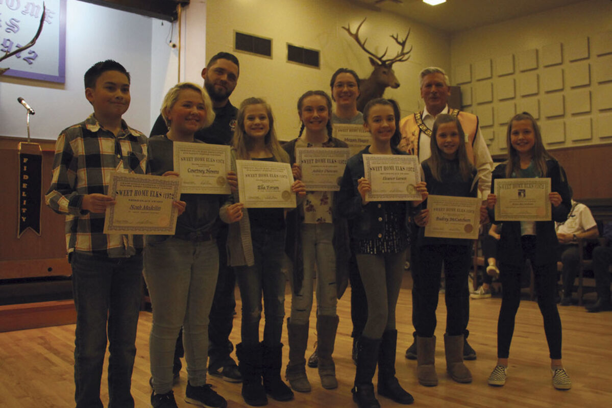 Elks award winners - The New Era