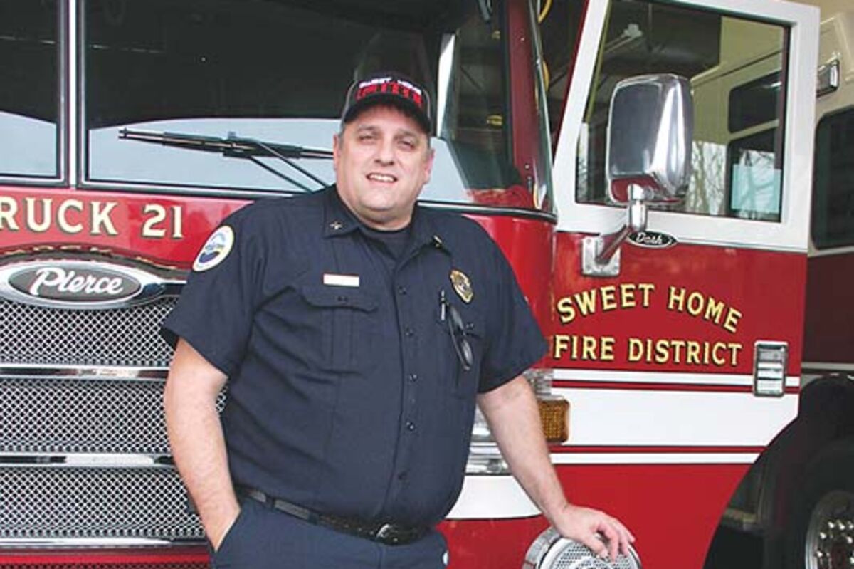 Longtime volunteer firefighter back in Sweet Home full-time - The New Era