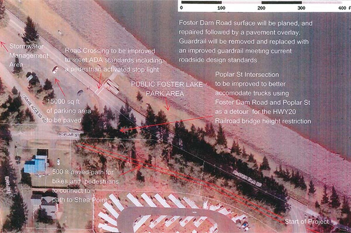 County getting set to begin improvements on Foster Dam Road - The New Era