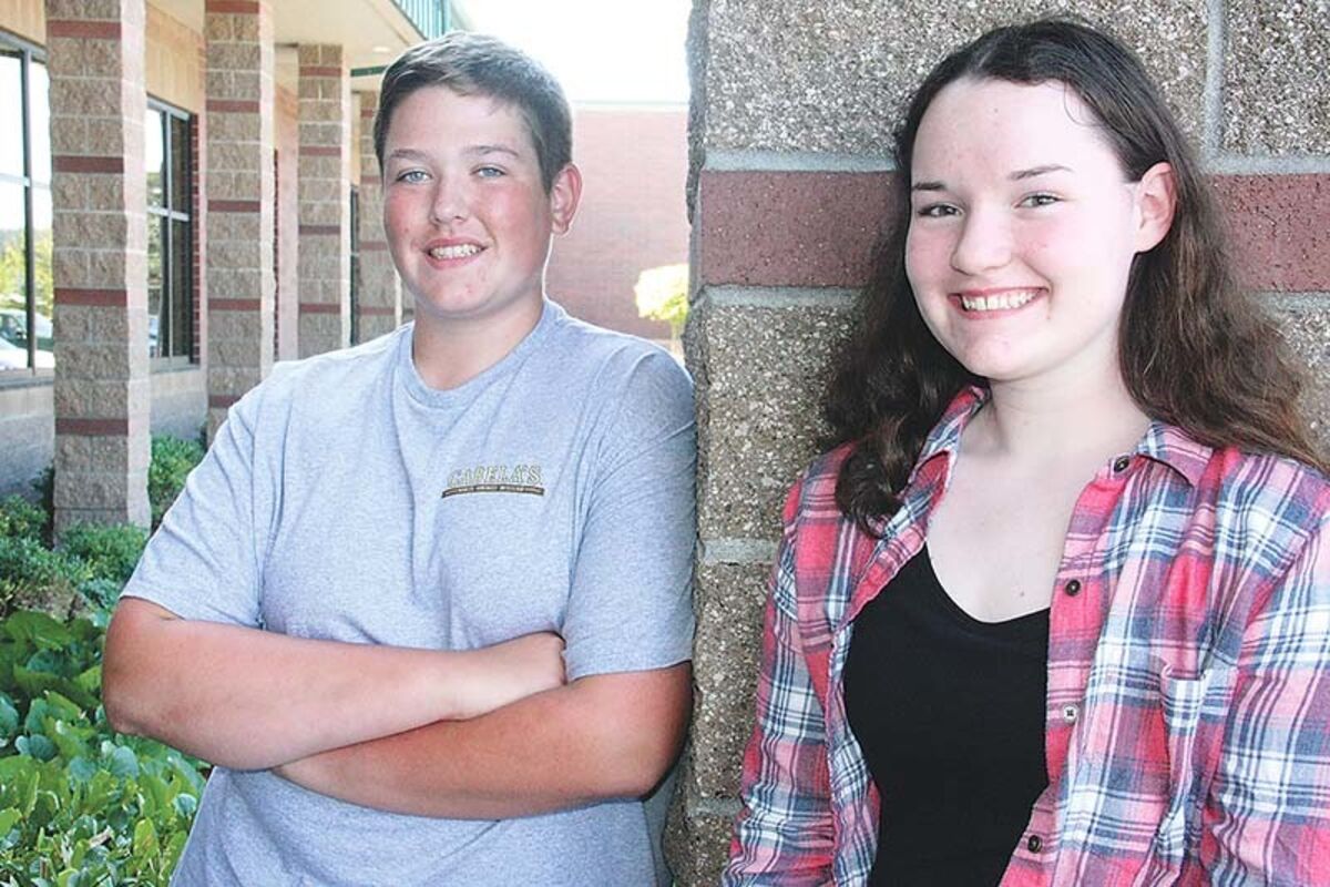 2018-19 Freshmen of the Year both into art, athletics, academics - The ...