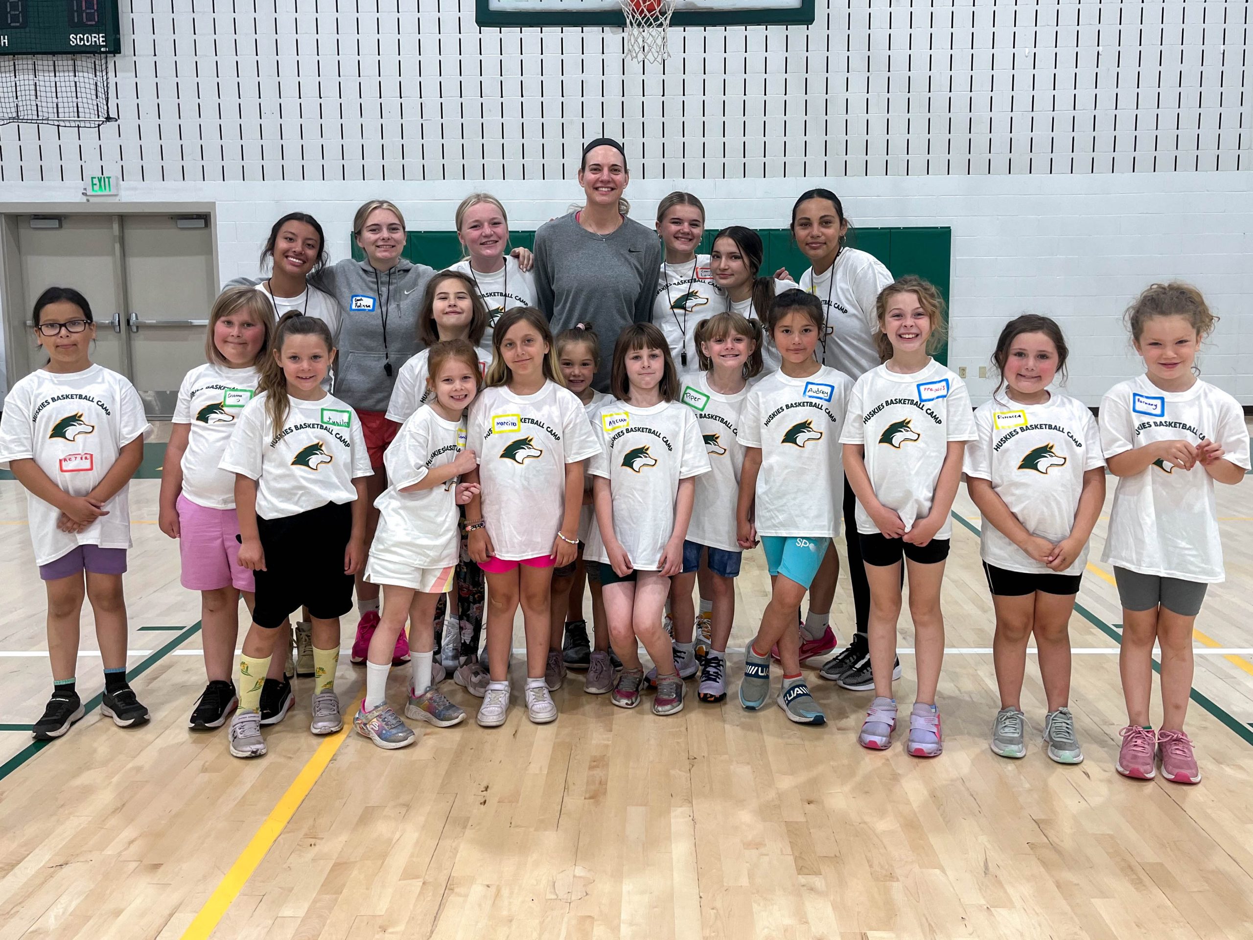 SHHS Huskies Practice During Women's Basketball Camp - The New Era