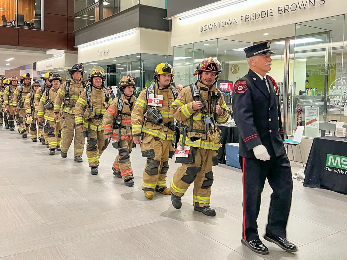 Sweet Home Firefighters Climb 3,200 Steps - The New Era