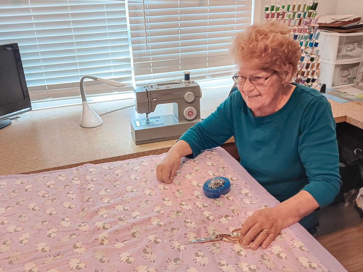 Local woman has made hundreds of quilts for needy babies - The New Era