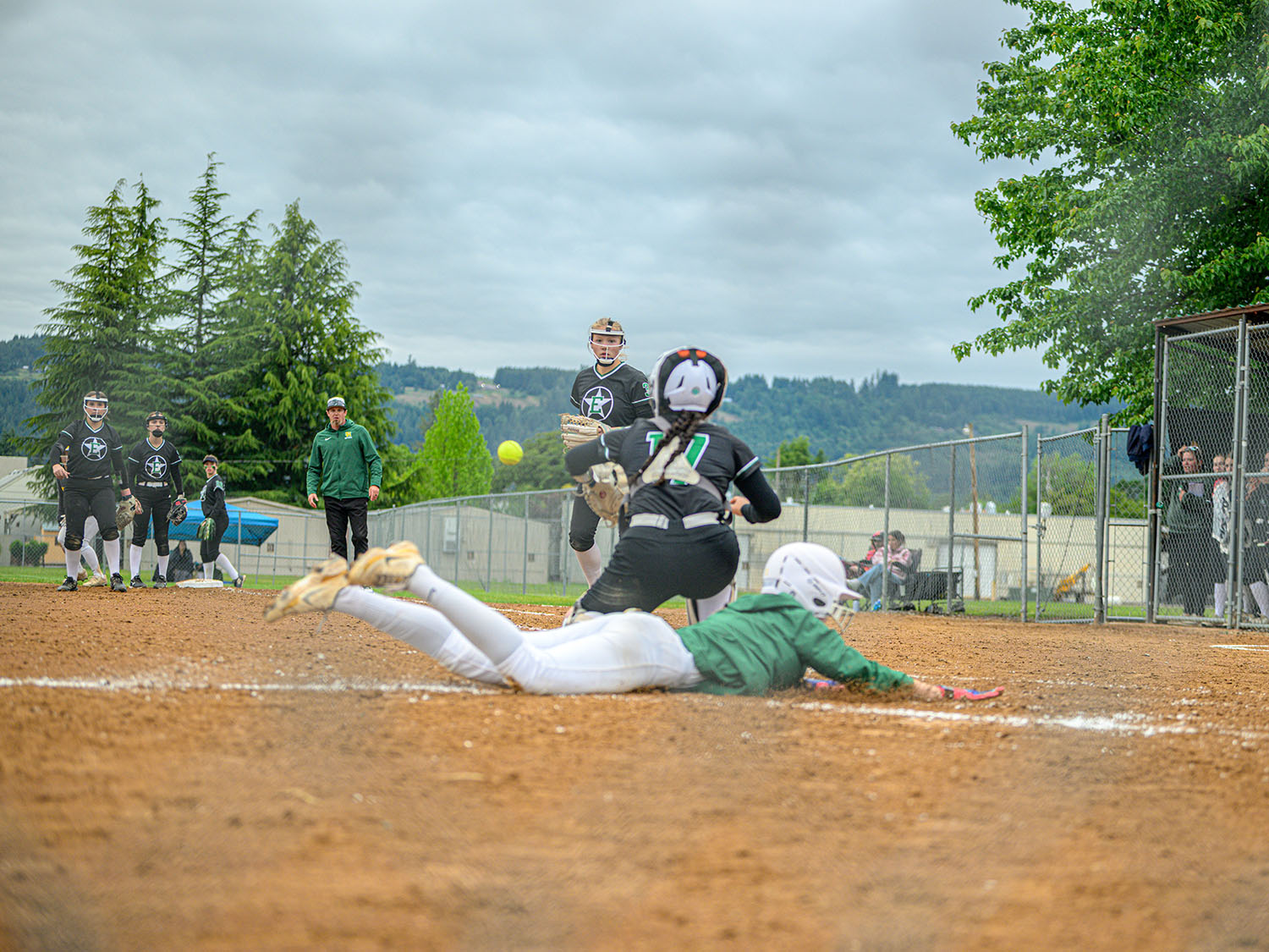 Huskies move on to playoffs after softball win over Estacada - The New Era