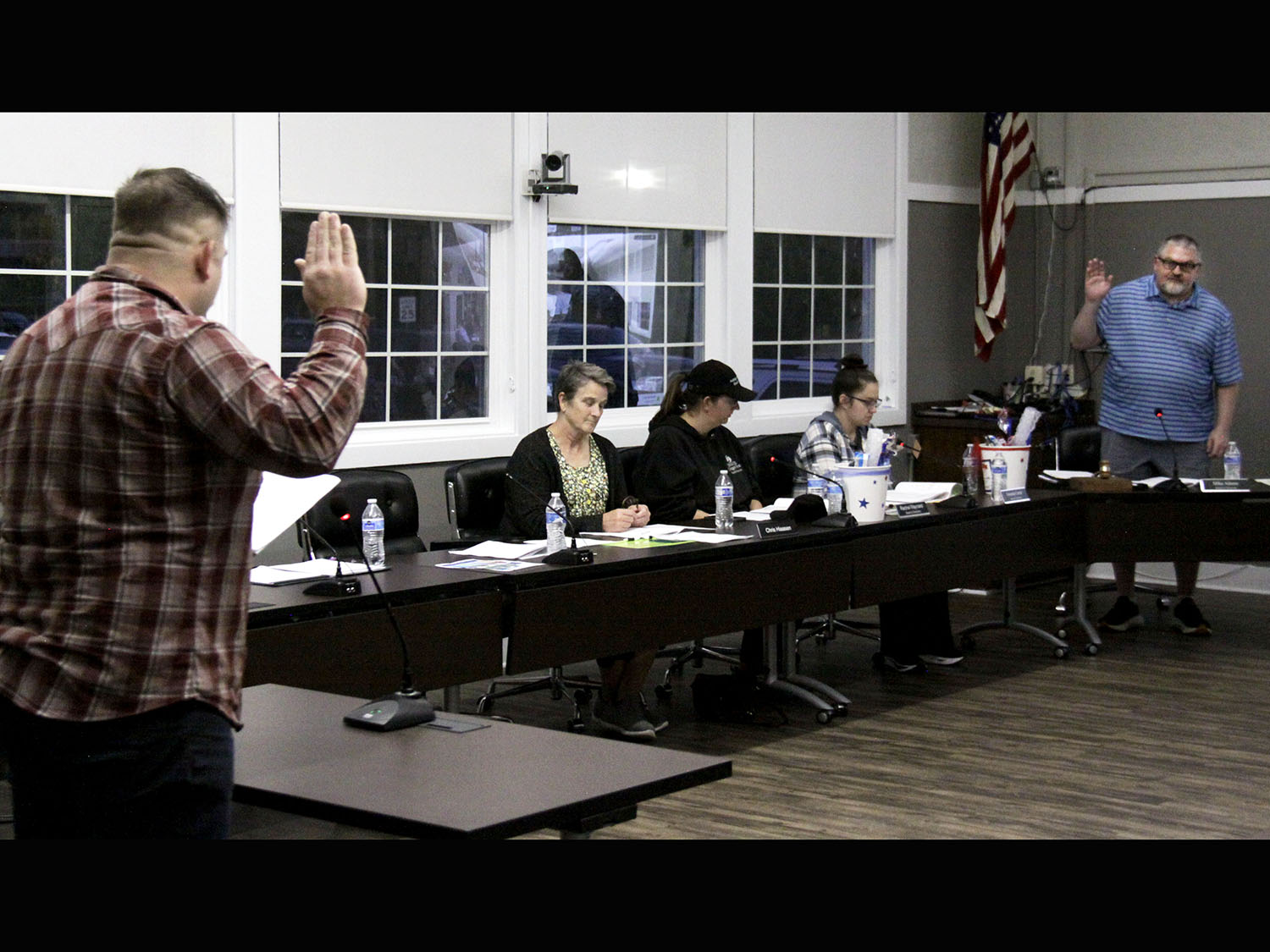 New board member sworn in; board OKs cellphone policy with revisions ...