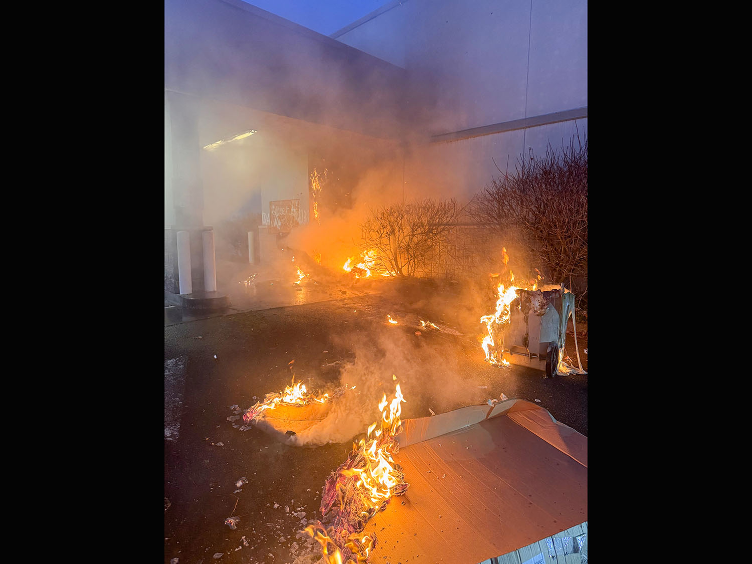 Fire starts outside vacant Rite Aid - The New Era