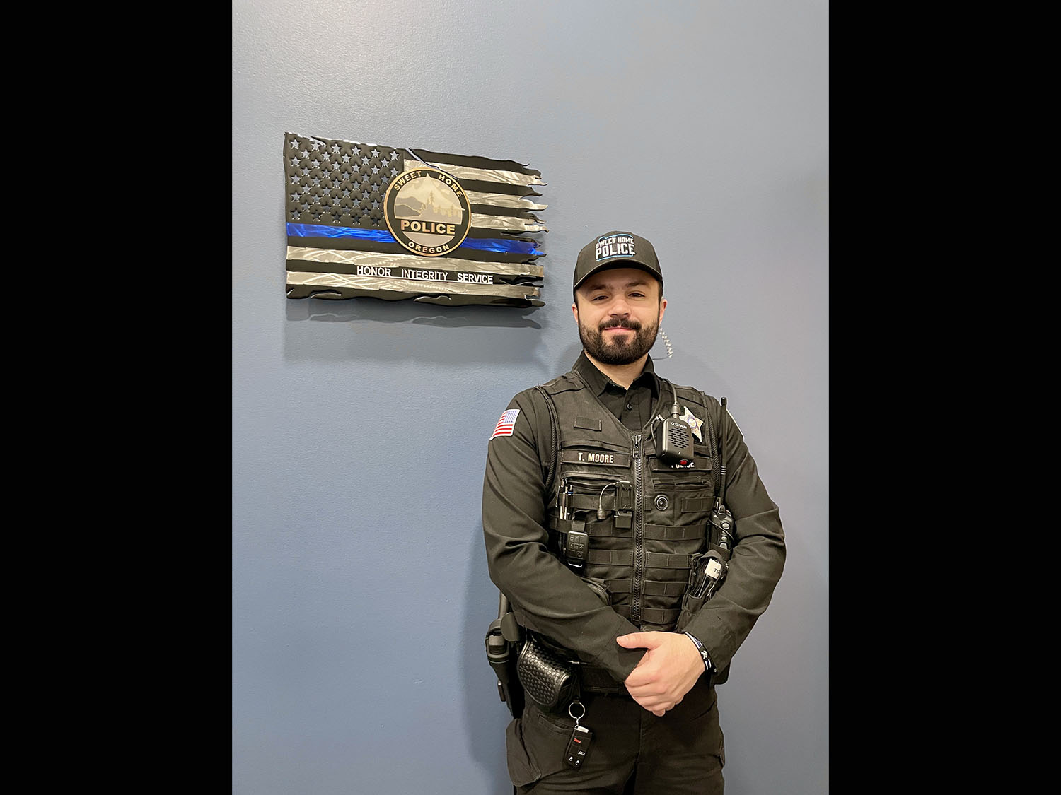 New officer, who grew up locally, emphasizes relationship in work - The ...