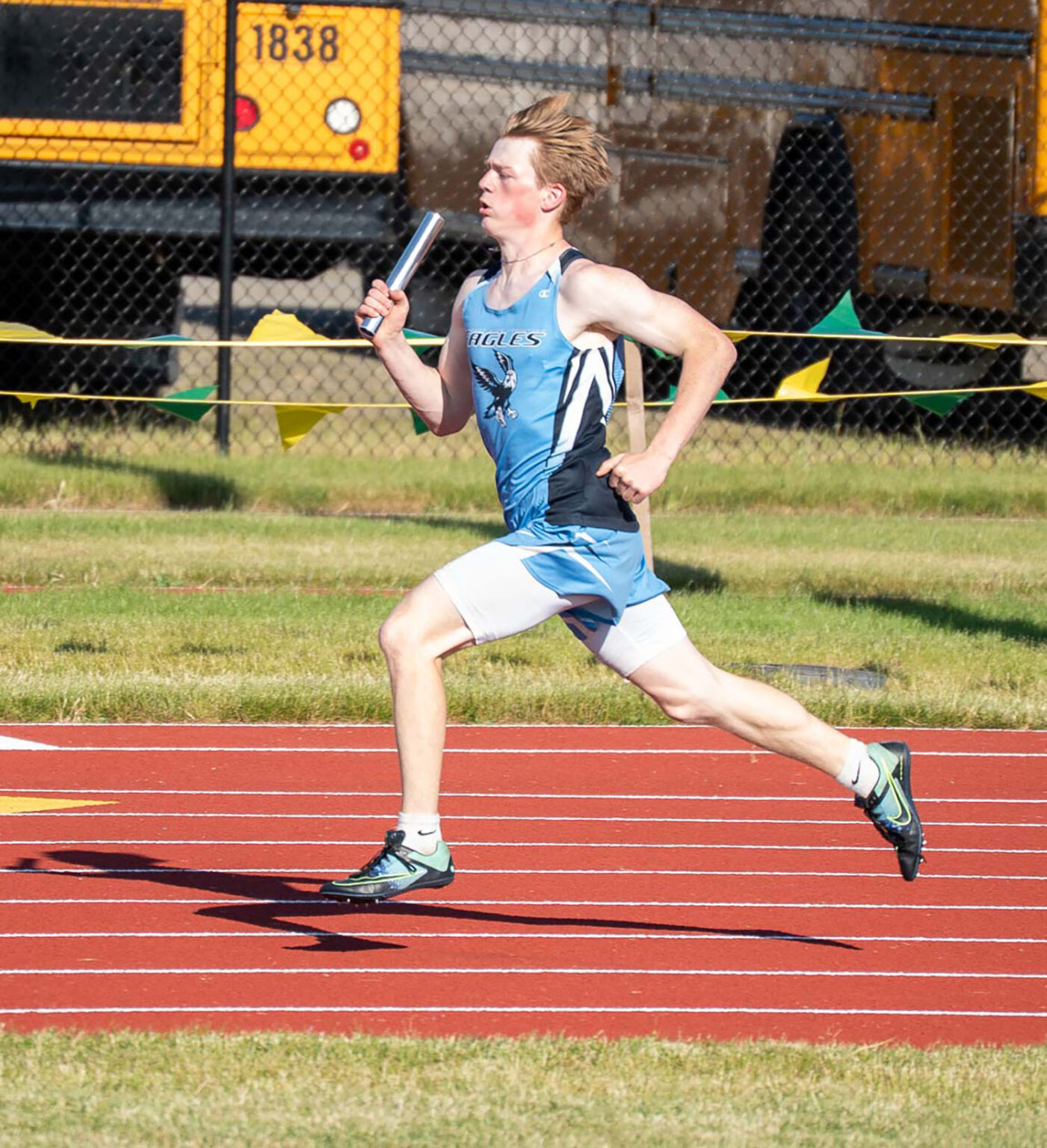 Eagles boys and girls both second at track districts - The New Era